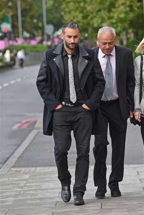 Dane Bowers Arrives At Court To Face Charges Of Assaulting His Ex