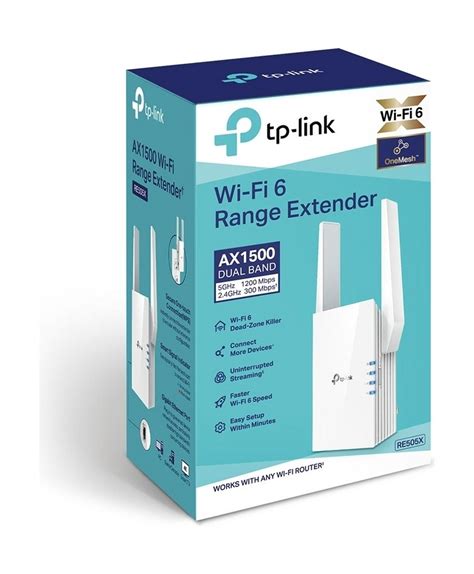 Tp Link Ax1500 Wi Fi 6 Range Extender Xcite Kuwait