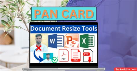 Pan Card Ke Liye Document Resize Kaise Kare Archives Sarkari DNA