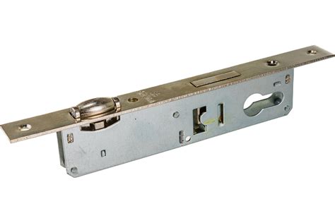Корпус узкопрофильного замка с роликовой защелкой Fuaro 155-25 CP хром ...