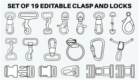 Jewelry Clasp Illustrations Royalty Free Vector Graphics And Clip Art