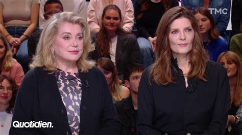 Catherine Deneuve très embrouillée dans Quotidien Yann Barthès