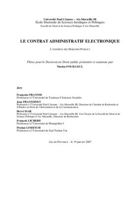 Td Contrat Administratif Et Contrat Des Personnes Morales Pdf Notice Manuel D Utilisation