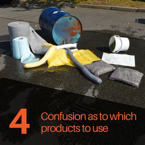 are you using the correct spill products