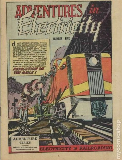 Adventures In Electricity 1946 5 Comics Golden Age Comics Comic