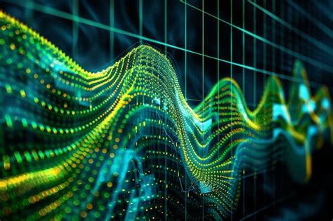 Futuristic Digital Art With A Glowing Neural Network Symbolizing Technology And Connectivity Set