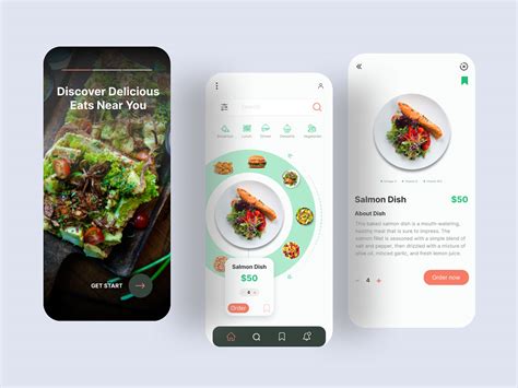 Food App UI Design UX UI Design On Behance Food App UI Design UX UI Design On Behance