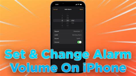 How To Set Change The Alarm Volume On Your IPhone