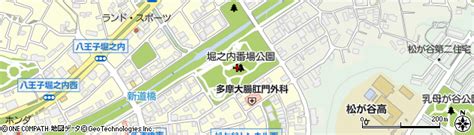 東京都八王子市堀之内3丁目8の地図 住所一覧検索｜地図マピオン