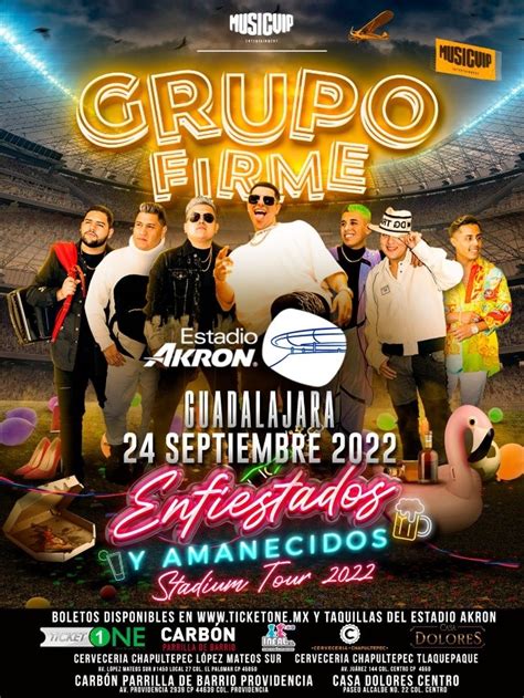 Grupo Firme Tiene Ya Fecha Para Presentarse En Guadalajara El Informador