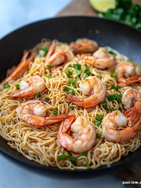 Garlic Butter Shrimp Pancit Canton A Flavorful One Pot Delight