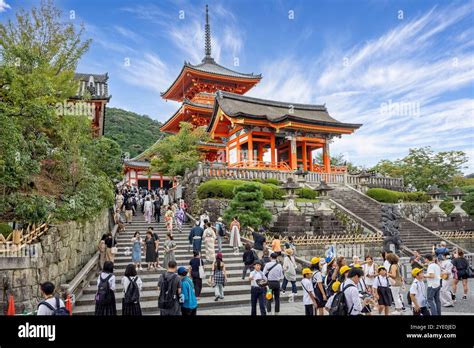 The Kiyomizu Dera Temple In Kyoto Japan On 27 September 2024 Stock