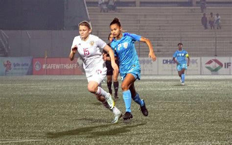 India End Saff U 17 Womens Cship Campaign With A Loss To Russia