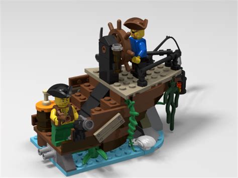 Lego Moc Pirate Cove By Klarinik Rebrickable Build With Lego