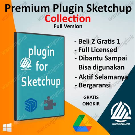 Jual Sketchup Premium Plugin Collection Rbz Video Install Windows