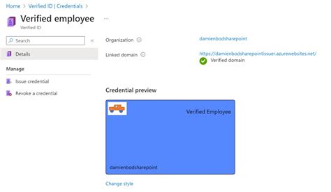 Dotnetcode On Linkedin Issue Employee Verifiable Credentials Using Entra Verified Id And Aspnet