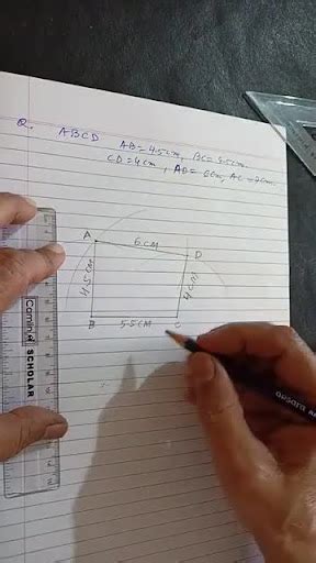 exercise 4 11 construct the following quadrilaterals i quadrilateral