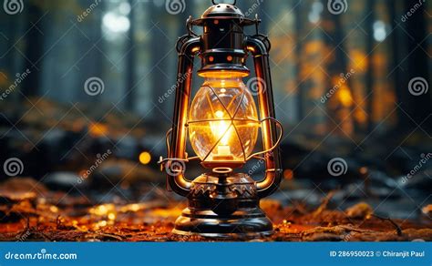 Antique Lantern Illuminated Symbol Of Indigenous Culture Stock Illustration Illustration Of