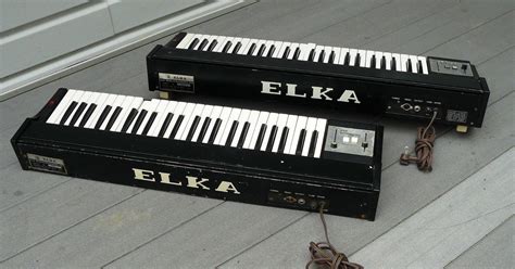 Matrixsynth Two Elka Rhapsody 490 String Machines