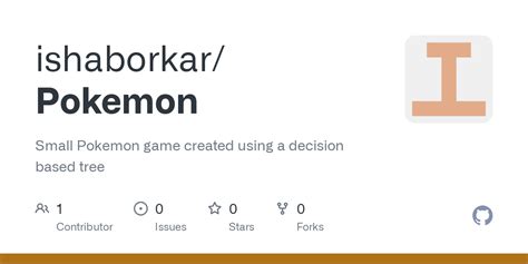 Github Ishaborkar Pokemon Small Pokemon Game Created Using A Decision Based Tree