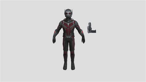 Scott Lang Antman Download Free 3d Model By Tigerar1