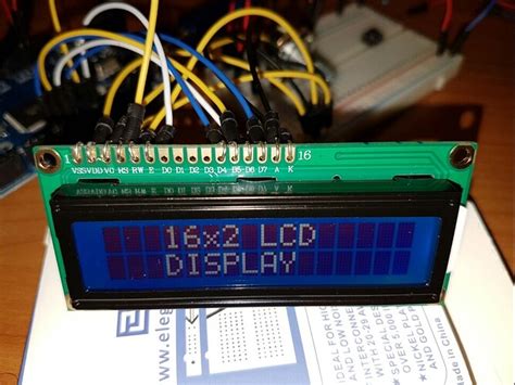 Lcd 16x2 Shows Only Background Light Displays Arduino Forum