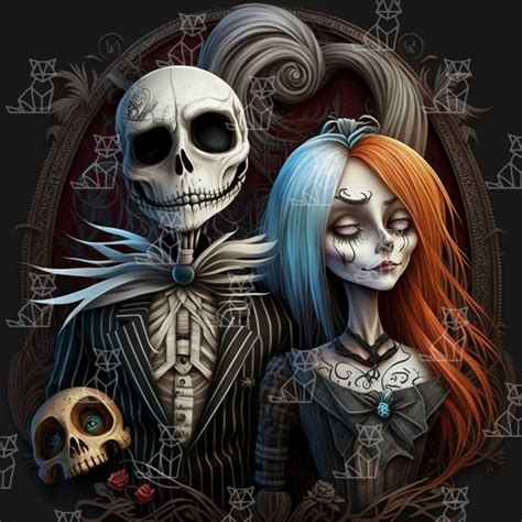 Jack And Sally Png Jack Png Sally Png The Nightmare Before Christmas
