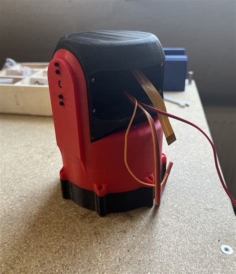 2 Axis Raspberrypi Remote Ir Camera Robot By Piotrc Download Free Stl
