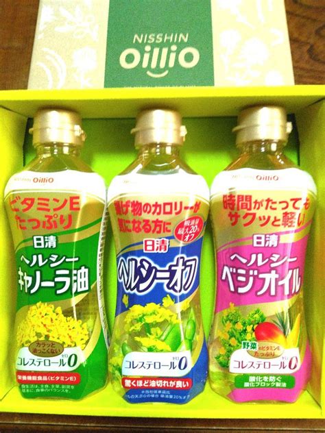 日清オイリオ ヘルシーオイル ギフトセット 詰め合わせ 贈答用1箱② メルカリ