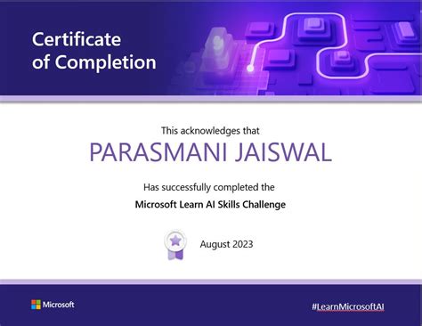 Parasmani Jaiswal On Linkedin Machinelearning Aiskillschallenge