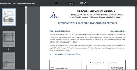 Aai Recruitment 2024 Notification Out For 490 Vacancies Smart Update