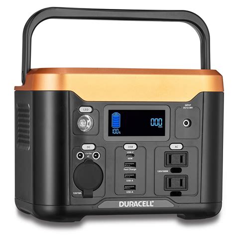 Duracell Portable Power Station 300 Lithium Battery Backup Portable