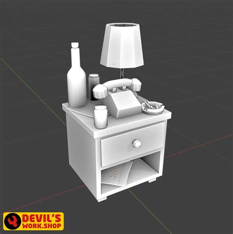 Low Poly D PSX Horror Game Asset Pack By DevilsWork Shop