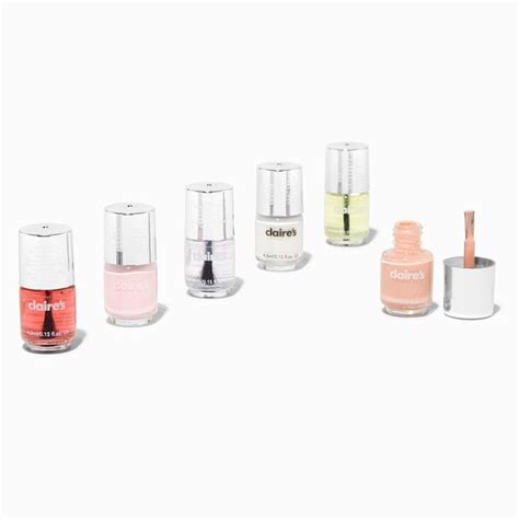 French Manicure Mini Nail Polish 6 Pack Claires