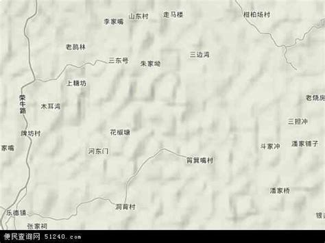 牛尾乡地图 牛尾乡卫星地图 牛尾乡高清航拍地图 便民查询网地图
