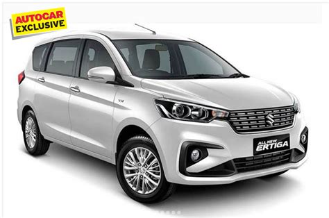 New Maruti Ertiga 2018 Features List Revealed With Engine Details