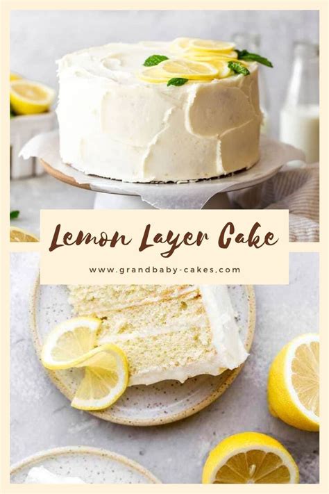 The Best Lemon Layer Cake Artofit