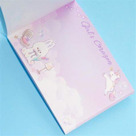 Girls Corazon Unicorn Mini Memo Pad Blippo