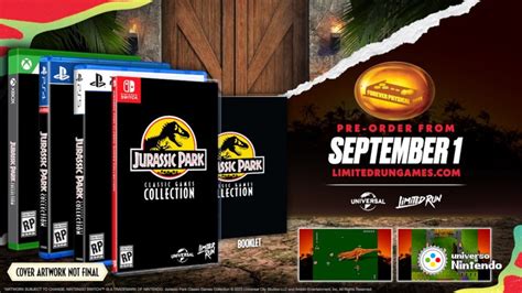 Jurassic Park Classic Games Collection é Anunciado Para O Switch
