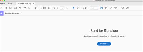 Unable To Send A PDF For Signature Adobe Product Community