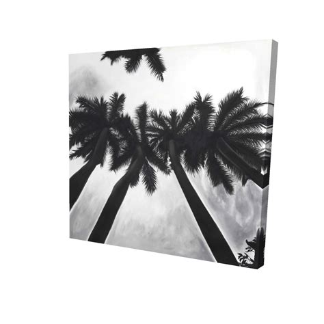 Begin Edition International Inc Monochrome Palm Trees Wayfair
