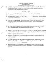 Titration Practice Problems for AP Chemistry Mastery | Course Hero