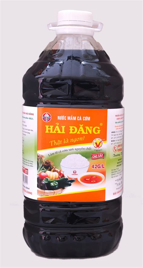 Can 5 Lít 42 độ Nước Mắm Hải Đăng NƯỚc MẮm HẢi ĐĂng