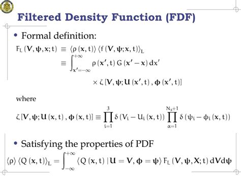 Ppt Application Of Rans Pdf And Les Fdf Methods To Prediction Of Premixed Turbulent Flames