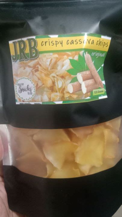 Cassava Chips 100grams Healthy Snacks Lazada Ph