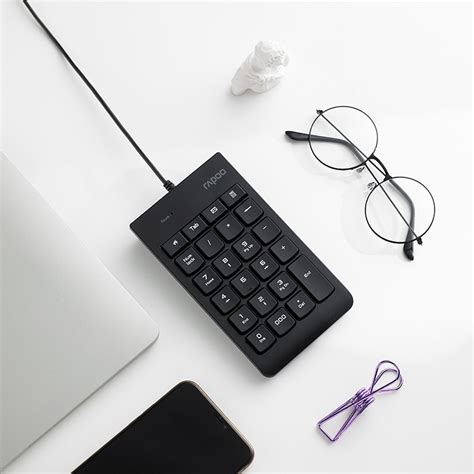Rapoo K10 Wired Numeric Numberpad Keyboard Pcc Computers