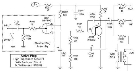 Understanding The Schematic Diagram Of A Di Box
