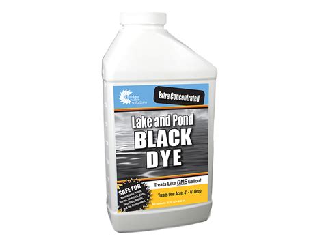All Natural Black Pond Dye Pond Cleaners Pond Control