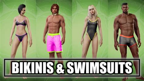All Characters Bikinis Swimsuits Marvel Midnight Suns Youtube