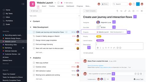 How To Navigate Asana Product Guide Asana Product Guide